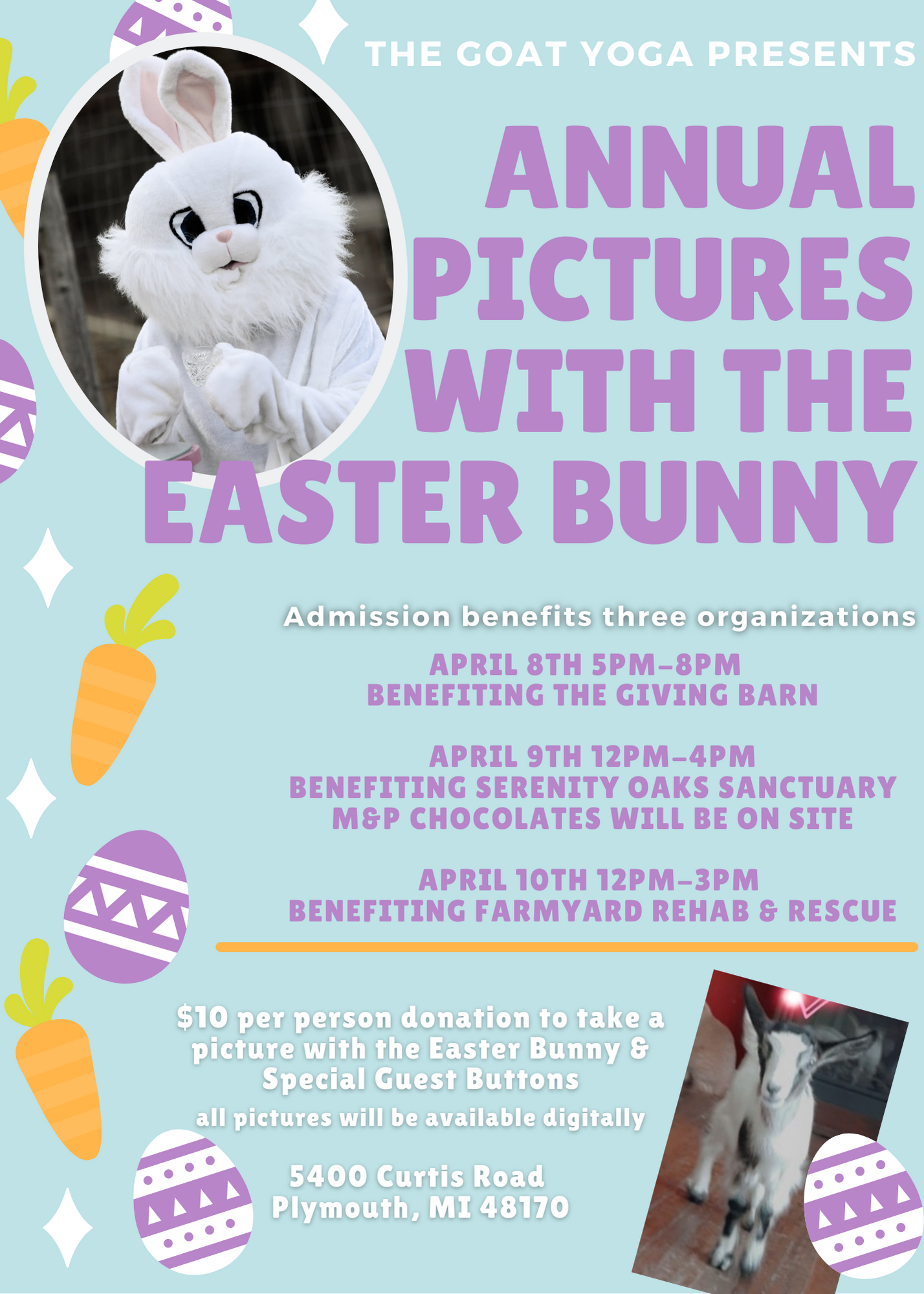 The Goat Yoga – Michigan Goat Yoga – Baah-Maste